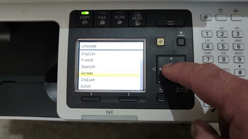 How To Change The Mf6240 Lcd Display Language? - Kelai